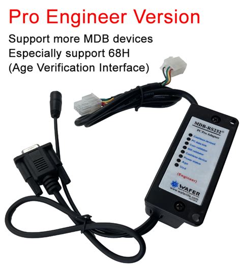 Mdb Rs232 Mdb2pc Support Mdb V43 Protocol Innovative Designed Mdb