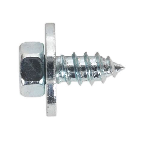Sealey Zinc Plated Acme Screw With Captive Washer M X Pack Of Ondemand Truck Parts