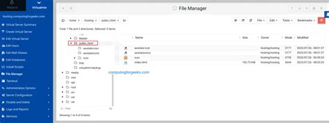Installing Webmin Virtualmin DirectAdmin On Debian ComputingForGeeks