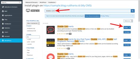 Install Plugins WordPress Dari Plesk Panel
