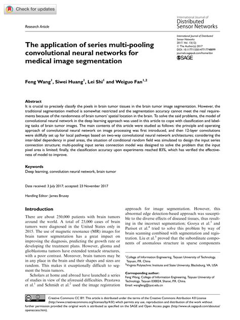 Pdf The Application Of Series Multi Pooling Convolutional Neural