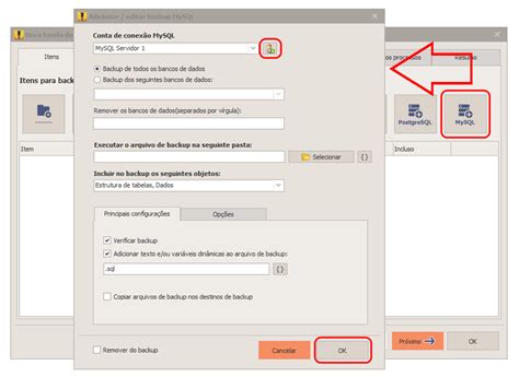 Backup MySQL E MariaDB