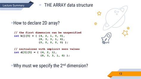 Cs1010 Discussion Group 11 Week 7 Two Dimensional Arrays Ppt Download