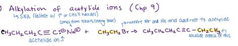Chem241 Reaction Of Alkynes Flashcards Quizlet