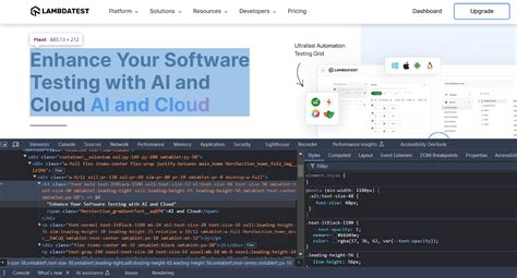 How To Inspect Elements On Chrome Firefox Edge And Safari Lambdatest