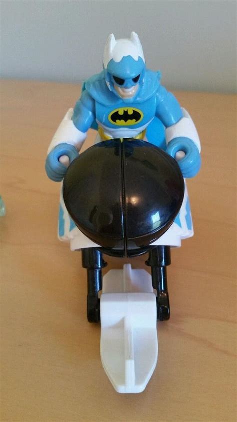 Imaginext Arctic Batman Robin And Mr Freeze Set With Snowspeeder 1835528050