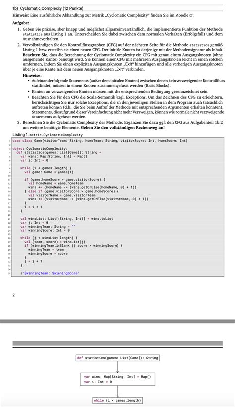 Solved 1b Cyclomatic Complexity 12 Points Note A Detailed