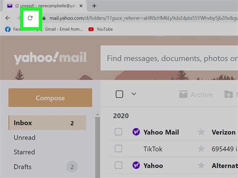 How To Refresh Yahoo Mail Steps With Pictures WikiHow