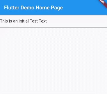 TextFormField With InitialValue On Click Behaves Like Backspace Issue Flutter Flutter