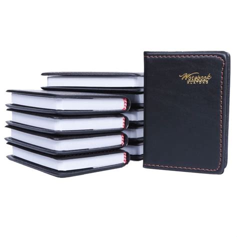 Roberta Pu Cover Mini Notebook Bussiness Memo Pads Leather Notebook Office Accessories Journal