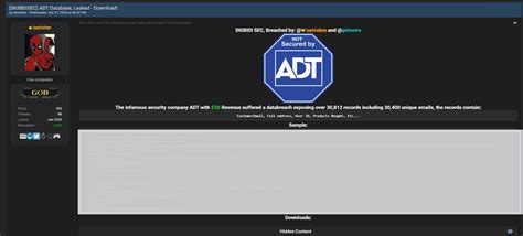 Adt Hacked Firm Says Limited Customer Data” Involved Databreachesnet