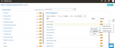 Oracle Hcm Cloud Implementation Absence Setup Migration