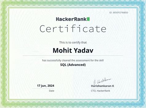 Mohit Yadav On Linkedin Im Thrilled To Share That I Have Earned The