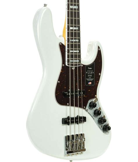 Fender American Ultra Jazz Bass Rosewood Fingerboard Arctic