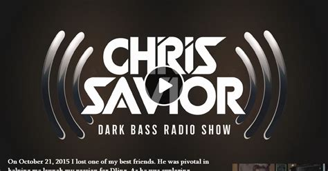 Dark Bass Radio Chris Savior Live On Dbs Guest Mix Ralphie C Rip