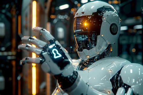 Ai Robot Using Cyber Security To Protect Information Privacy