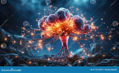 Neural Networks Weave Through The Brain Resembling A Complex Web Of Connections The Visual