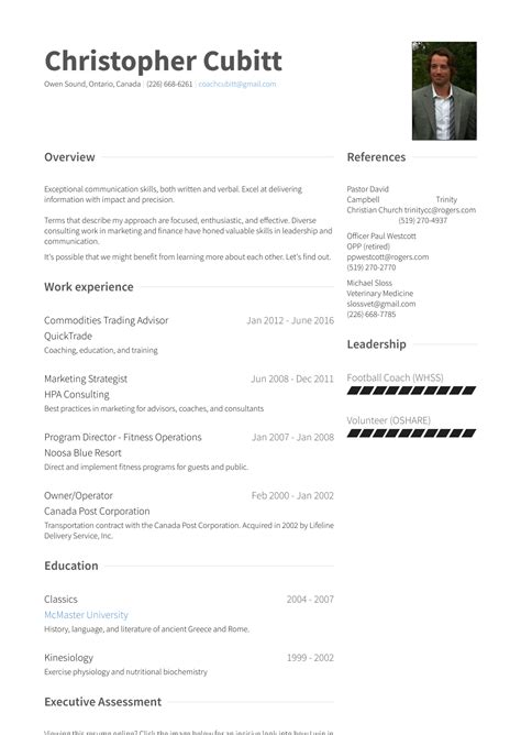 Trader Resume Samples And Templates Visualcv