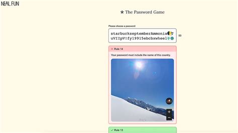 The Password Game How To Beat Rule 13 Moon Phase