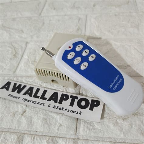 Jual Remot 3ch 6ch 12v Dc Remot Actuator Wireless 6ch Switch On Off Relay Shopee Indonesia