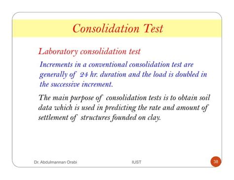 Lecture Consolidation And Compressibility PDF Physics Science