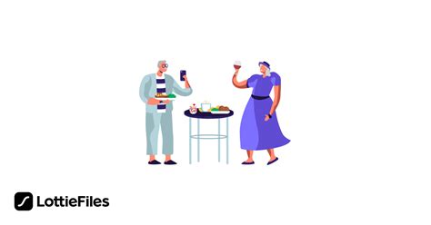 Free Fashion Dinner Animation By Buryastorm Lottiefiles