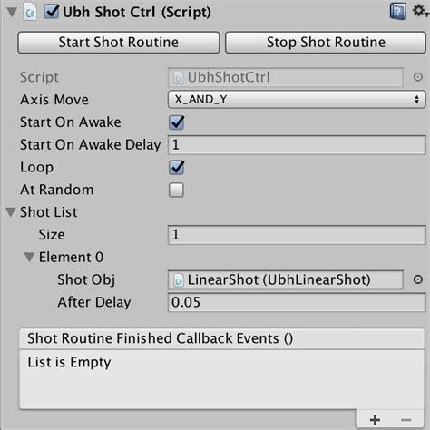 Uni Bullet Hell 美しい弾を描く2d弾幕シューティングゲームが作れるスクリプト（プレイヤーの攻撃方法を触ってみた