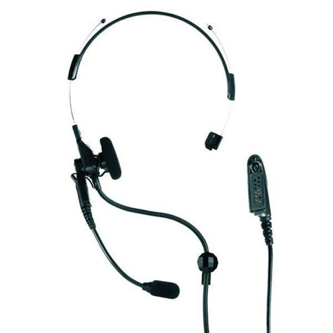 Hire Lightweight Headset Boom Mic For Two Way Radios Walkie Talkies EARS UK