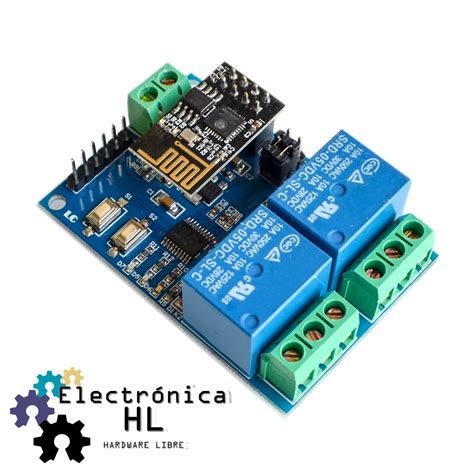 Modulo Wifi Esp8266 Esp 01s 2 Canales Electronica Hl