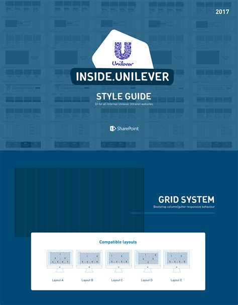 Inside Unilever UI Style Guide On Behance