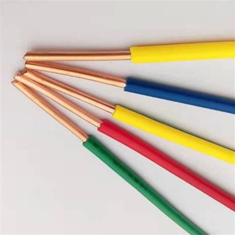 Bv Solid Copper Wire Electric Cable Pvc Insulated Single Core Hard Wire