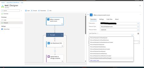 Event Type Item Not Listing When Using Event Grid Trigger In New Designer Of Logic App Standard