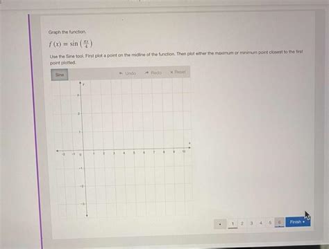 Solved Graph The Function F X Sin Use The Sine Tool Chegg