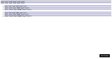 Props With Spread Syntax Codesandbox