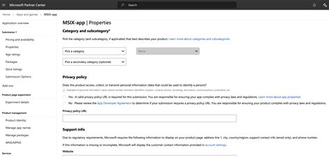 Enter App Properties For Msix App Windows Apps Microsoft Learn