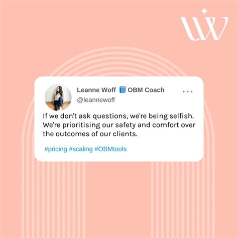 Dont Use Questions As A Cop Out Or A Stalling Tactic Leanne Woff Posted On The Topic Linkedin
