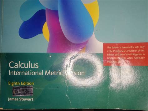 Calculus International Metric Version Th Edition James Stewart Hobbies Toys Books