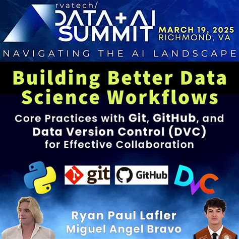 datascience mlops ai ml bigdata github git dvc versioncontrol