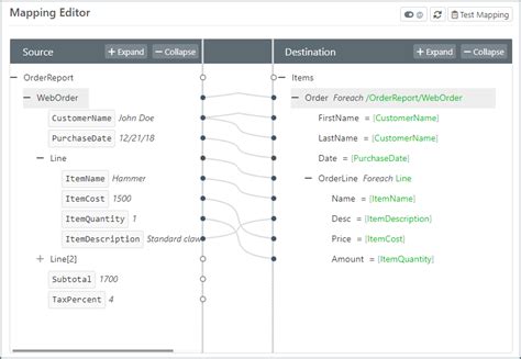CData Arc Using The Mapping Editor Version