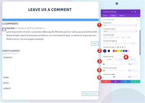 How To Style Divis Comments Module Inside A Blog Post Template Elegant Themes Blog