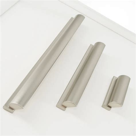 Finger Pulls Collection 3 34 95mm Centers Solid Brass Pull In