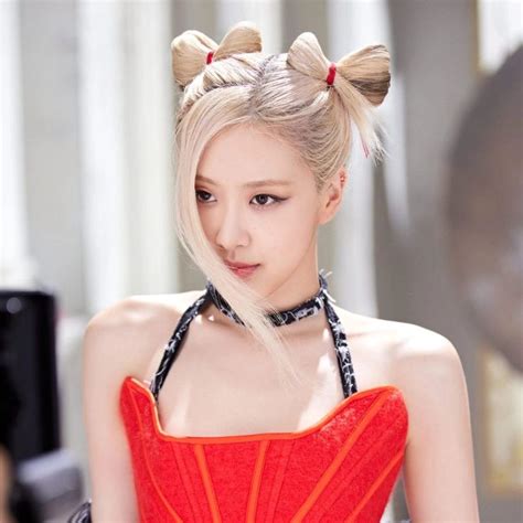 Blackpink Rose Rosé Hairstyle Blackpink Blackpink Rosé Hairstyles