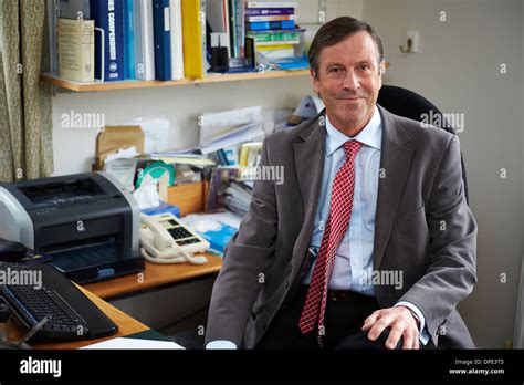 General Practitioner Dr Robert Mather Who Has Worked For The Nhs For 38 Years Pictured In His