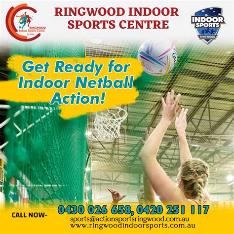 Get Ready For Indoor Netball Action Ringwood