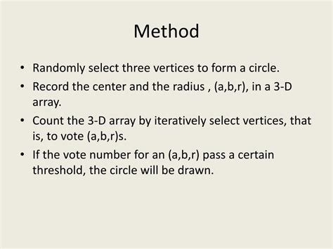 ppt circle detection method performance on intel i7 processor