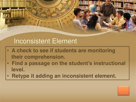Ppt Enhancing Reading Comprehension Monitoring Strategies Powerpoint