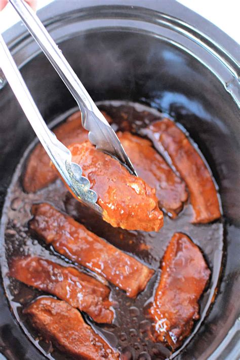 Boneless Slow Cooker Country Style Ribs With Bbq Sauce