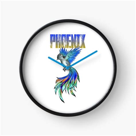 Blue Phoenix Clock For Sale By Nma Artbrand Clock Clocks For Sale Art Design