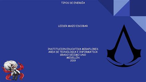 Tipos De Energia By Leider Mazo Issuu