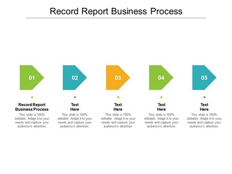 Record Report Business Process Ppt Powerpoint Presentation Icon Format